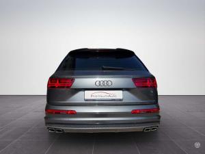 Grey Audi SQ7 2017 in Vilnius, with an engine capacity of 3.96 L and mileage of 214 thousand km for 35500 €, photo 6 on AUTOMOTO.COM.LV