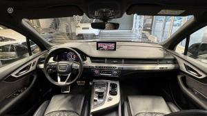 Pelēks Audi SQ7 2018 Rīga, ar dzinēja tilpumu 3.96 L un nobraukumu 169 tūkst. km par 34990 €, foto 16 vietnē AUTOMOTO.COM.LV