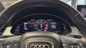 Pelēks Audi SQ7 2018 Rīga, ar dzinēja tilpumu 3.96 L un nobraukumu 169 tūkst. km par 34990 €, foto 36 vietnē AUTOMOTO.COM.LV
