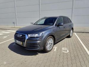 Pelēks Audi SQ7 2018 Kauņa, ar dzinēja tilpumu 3.96 L un nobraukumu 175 tūkst. km par 27900 €, foto  vietnē AUTOMOTO.COM.LV