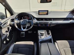 Pelēks Audi SQ7 2018 Kauņa, ar dzinēja tilpumu 3.96 L un nobraukumu 175 tūkst. km par 27900 €, foto 8 vietnē AUTOMOTO.COM.LV