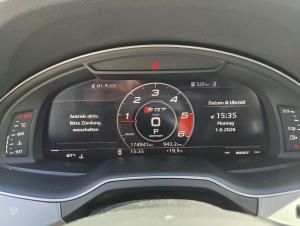 Pelēks Audi SQ7 2018 Kauņa, ar dzinēja tilpumu 3.96 L un nobraukumu 175 tūkst. km par 27900 €, foto 9 vietnē AUTOMOTO.COM.LV
