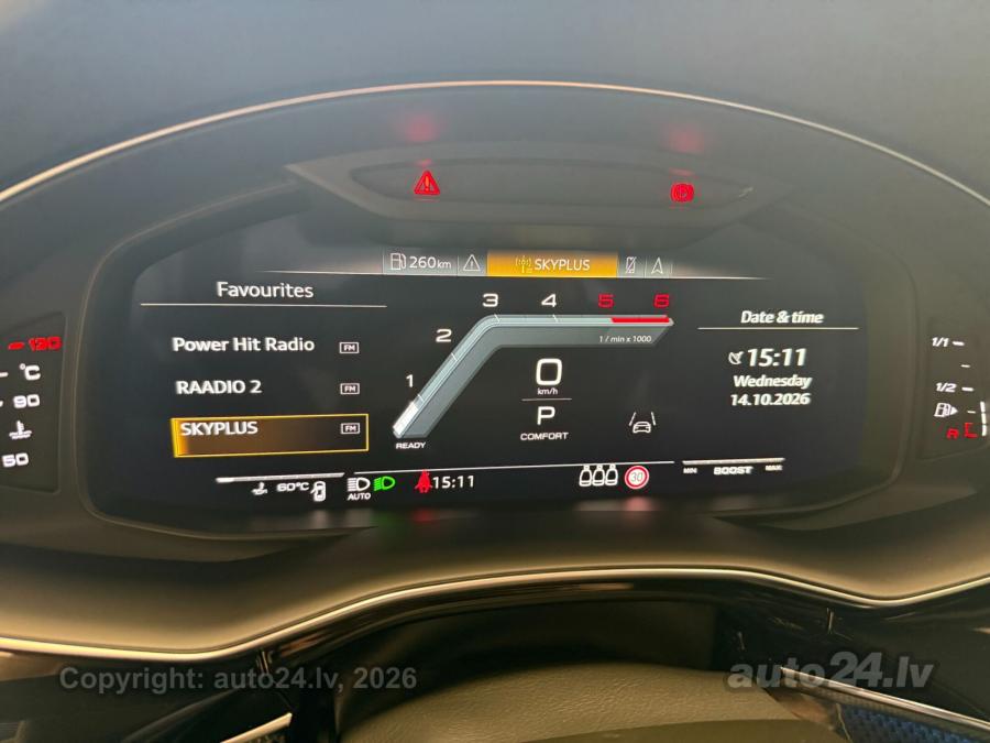 Серый Ауди SQ7 2020 в Тарту, объемом двигателя 4.00 л и пробегом 183 тыс. км за 64900 €, фото 13 на AUTOMOTO.COM.LV