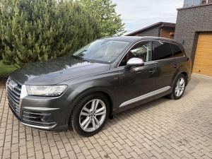 Pelēks Audi SQ7 2017 Kelmė, ar dzinēja tilpumu 3.96 L un nobraukumu 289 tūkst. km par 21000 €, foto 6 vietnē AUTOMOTO.COM.LV