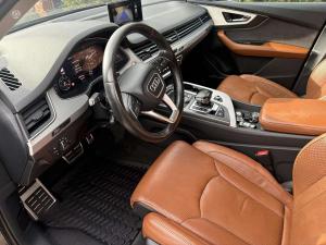 Pelēks Audi SQ7 2017 Kelmė, ar dzinēja tilpumu 3.96 L un nobraukumu 289 tūkst. km par 21000 €, foto 14 vietnē AUTOMOTO.COM.LV