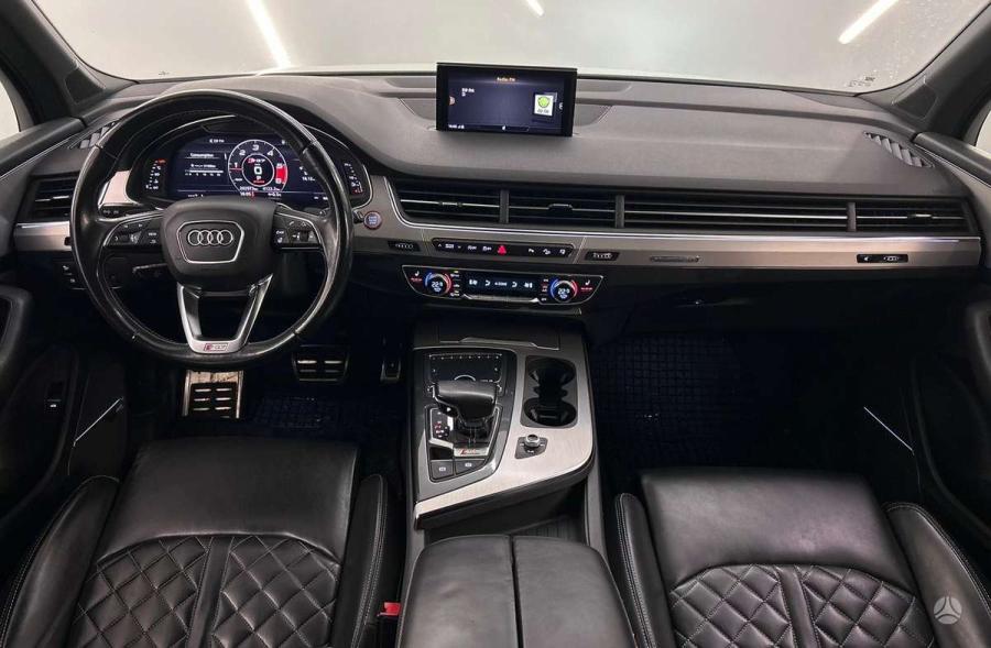 Balts Audi SQ7 2017 Marijampole, ar dzinēja tilpumu 3.96 L un nobraukumu 203 tūkst. km par 27999 €, foto 9 vietnē AUTOMOTO.COM.LV