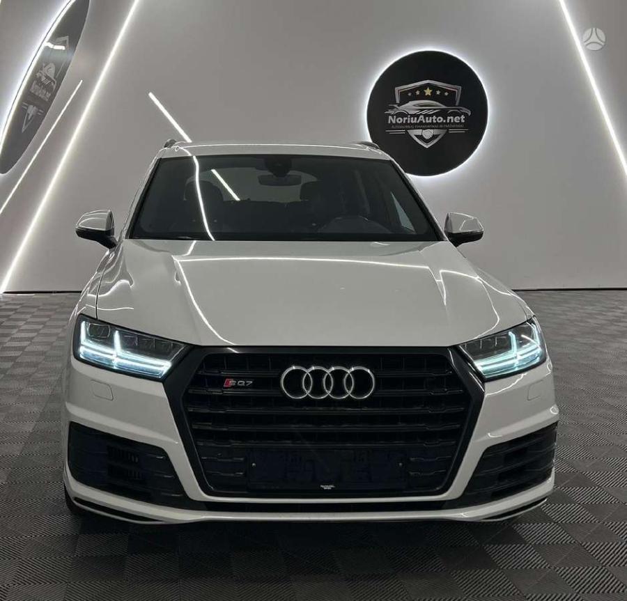 Balts Audi SQ7 2017 Marijampole, ar dzinēja tilpumu 3.96 L un nobraukumu 203 tūkst. km par 27999 €, foto 28 vietnē AUTOMOTO.COM.LV