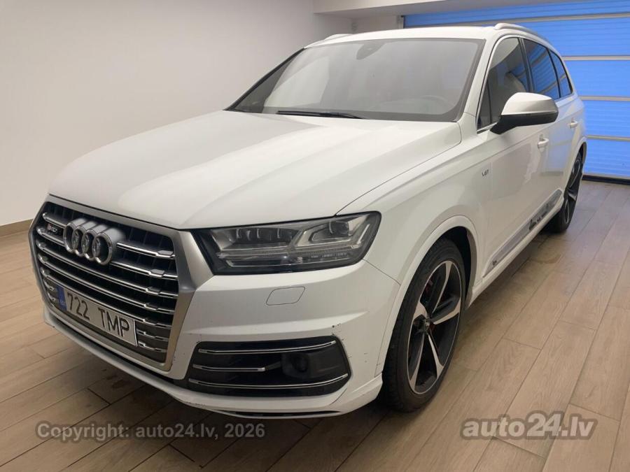 Balts Audi SQ7 2017 Tallina, ar dzinēja tilpumu 4.00 L un nobraukumu 293 tūkst. km par 24900 €, foto 1 vietnē AUTOMOTO.COM.LV