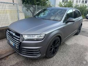 Белый Ауди SQ7 2017 в Каунас, объемом двигателя 3.96 л и пробегом 250 тыс. км за 25950 €, фото  на AUTOMOTO.COM.LV