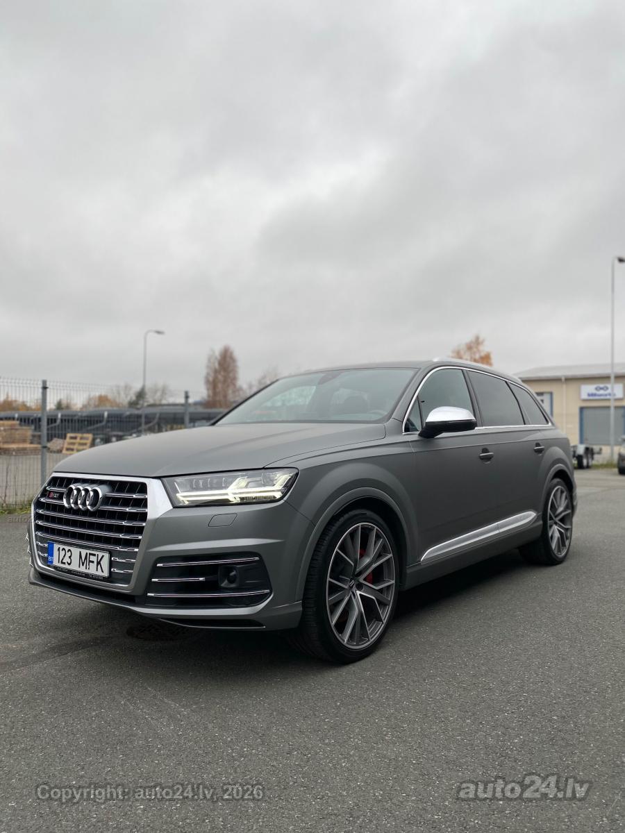 Balts Audi SQ7 2017 Tallina, ar dzinēja tilpumu 4.00 L un nobraukumu 139 tūkst. km par 43000 €, foto 1 vietnē AUTOMOTO.COM.LV