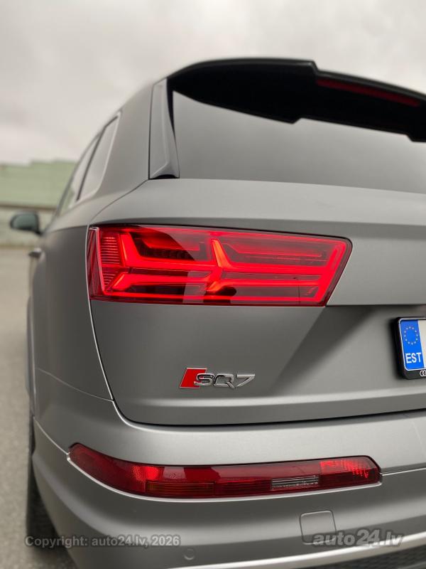 White Audi SQ7 2017 in Tallinn, with an engine capacity of 4.00 L and mileage of 139 thousand km for 43000 €, photo 3 on AUTOMOTO.COM.LV