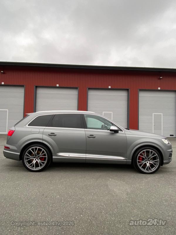 White Audi SQ7 2017 in Tallinn, with an engine capacity of 4.00 L and mileage of 139 thousand km for 43000 €, photo 5 on AUTOMOTO.COM.LV