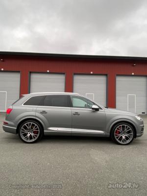 Balts Audi SQ7 2017 Tallina, ar dzinēja tilpumu 4.00 L un nobraukumu 139 tūkst. km par 43000 €, foto 5 vietnē AUTOMOTO.COM.LV