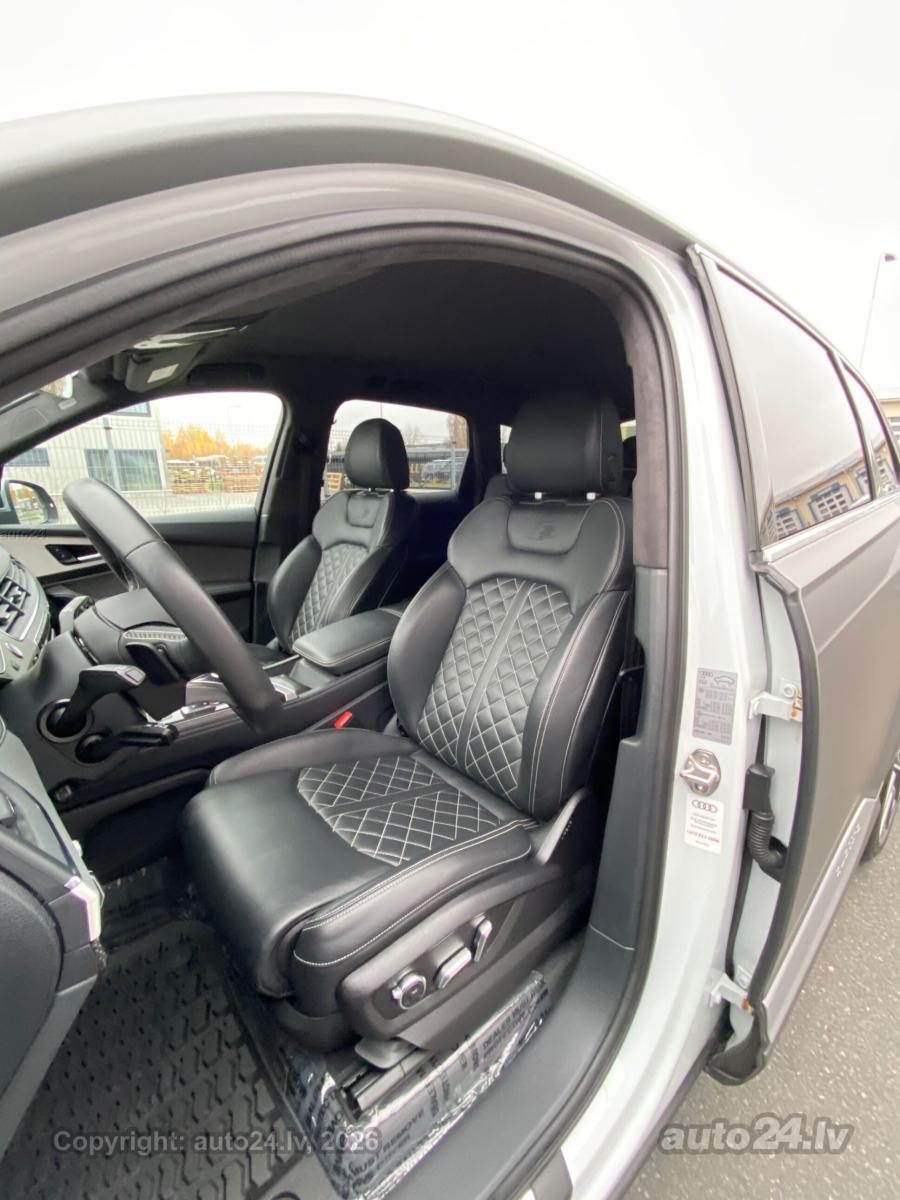 Balts Audi SQ7 2017 Tallina, ar dzinēja tilpumu 4.00 L un nobraukumu 139 tūkst. km par 43000 €, foto 12 vietnē AUTOMOTO.COM.LV