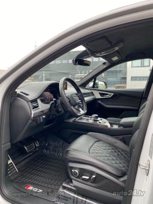 Balts Audi SQ7 2017 Tallina, ar dzinēja tilpumu 4.00 L un nobraukumu 139 tūkst. km par 43000 €, foto 21 vietnē AUTOMOTO.COM.LV