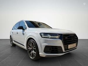 White Audi SQ7 2017 in Vilnius, with an engine capacity of 3.96 L and mileage of 180 thousand km for 38500 €, photo 3 on AUTOMOTO.COM.LV