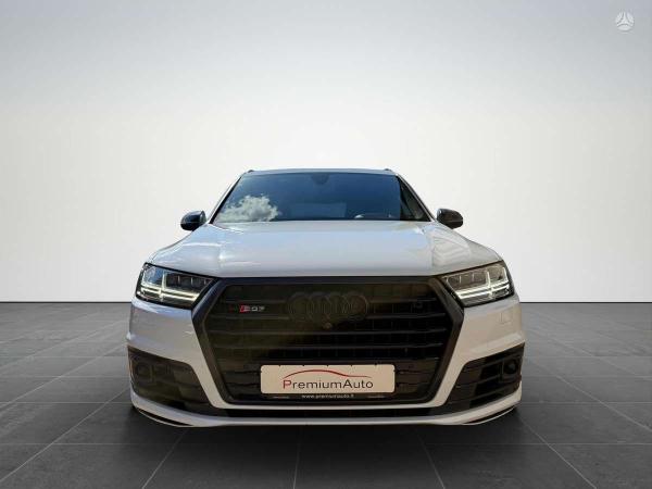 Белый Ауди SQ7 2017 в Вильнюс, объемом двигателя 3.96 л и пробегом 180 тыс. км за 38500 €, фото 4 на AUTOMOTO.COM.LV