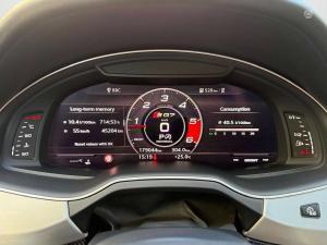 White Audi SQ7 2017 in Vilnius, with an engine capacity of 3.96 L and mileage of 180 thousand km for 38500 €, photo 12 on AUTOMOTO.COM.LV