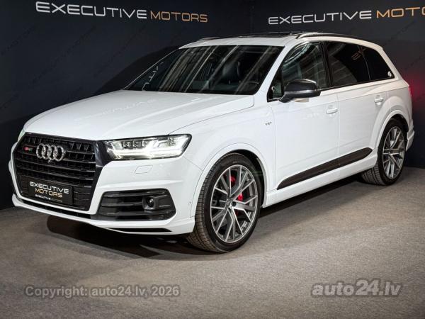 Balts Audi SQ7 2018 Tallina, ar dzinēja tilpumu 4.00 L un nobraukumu 204 tūkst. km par 39500 €, foto 1 vietnē AUTOMOTO.COM.LV