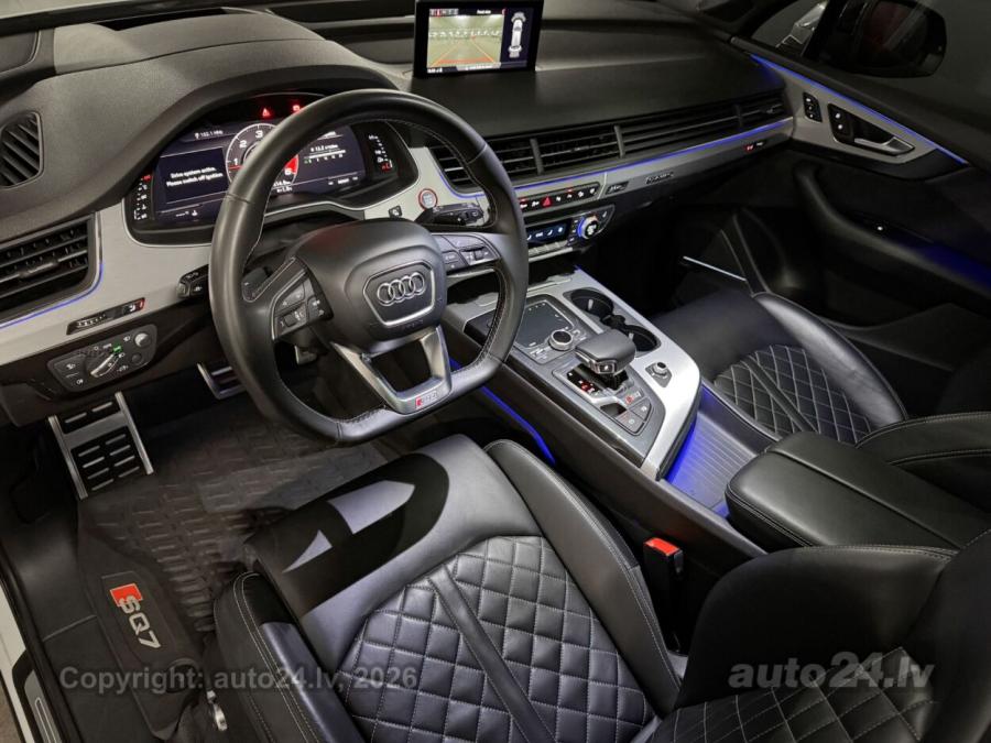 Белый Ауди SQ7 2018 в Таллин, объемом двигателя 4.00 л и пробегом 204 тыс. км за 39500 €, фото 4 на AUTOMOTO.COM.LV