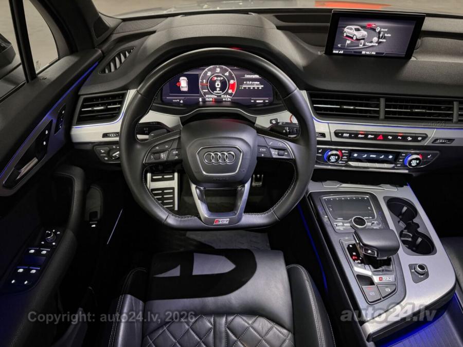 Белый Ауди SQ7 2018 в Таллин, объемом двигателя 4.00 л и пробегом 204 тыс. км за 39500 €, фото 5 на AUTOMOTO.COM.LV
