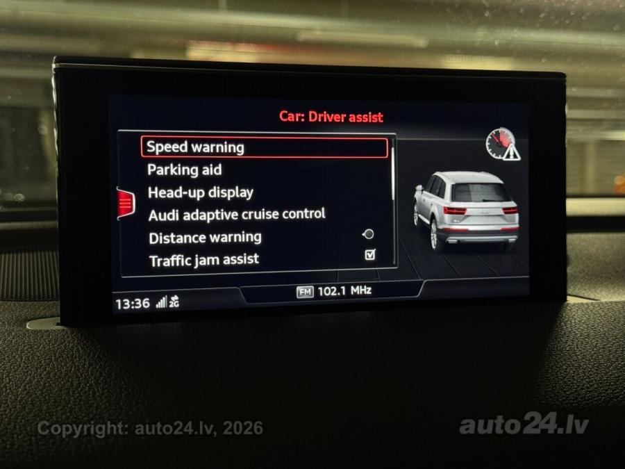 Белый Ауди SQ7 2018 в Таллин, объемом двигателя 4.00 л и пробегом 204 тыс. км за 39500 €, фото 29 на AUTOMOTO.COM.LV