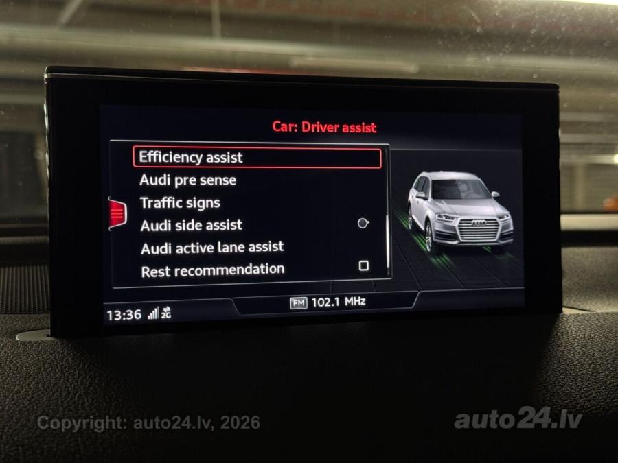 Белый Ауди SQ7 2018 в Таллин, объемом двигателя 4.00 л и пробегом 204 тыс. км за 39500 €, фото 30 на AUTOMOTO.COM.LV