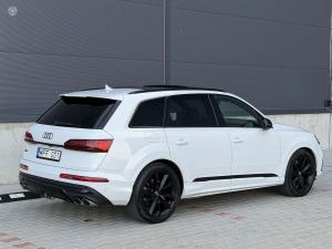 White Audi SQ7 2021 in Siauliai, with an engine capacity of 4.00 L and mileage of 64 thousand km for 58500 €, photo 5 on AUTOMOTO.COM.LV