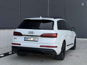 White Audi SQ7 2021 in Siauliai, with an engine capacity of 4.00 L and mileage of 64 thousand km for 58500 €, photo 7 on AUTOMOTO.COM.LV
