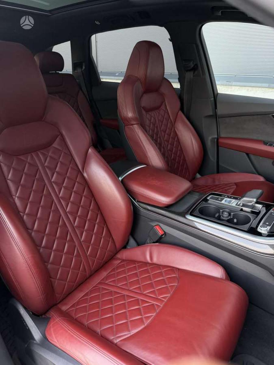 White Audi SQ7 2021 in Siauliai, with an engine capacity of 4.00 L and mileage of 64 thousand km for 58500 €, photo 13 on AUTOMOTO.COM.LV