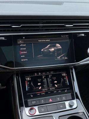 White Audi SQ7 2021 in Siauliai, with an engine capacity of 4.00 L and mileage of 64 thousand km for 58500 €, photo 26 on AUTOMOTO.COM.LV