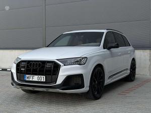 White Audi SQ7 2021 in Siauliai, with an engine capacity of 4.00 L and mileage of 64 thousand km for 58500 €, photo 27 on AUTOMOTO.COM.LV