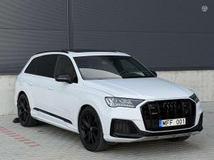 White Audi SQ7 2021 in Siauliai, with an engine capacity of 4.00 L and mileage of 64 thousand km for 58500 €, photo 28 on AUTOMOTO.COM.LV