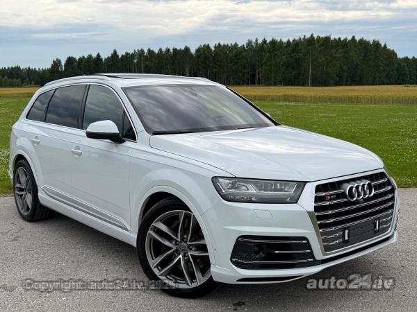 Balts Audi SQ7 2016 Tartu, ar dzinēja tilpumu 4.00 L un nobraukumu 249 tūkst. km par 29900 €, foto 1 vietnē AUTOMOTO.COM.LV