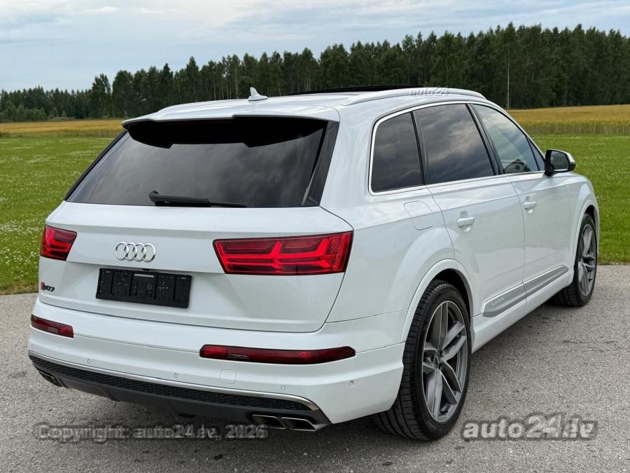 Balts Audi SQ7 2016 Tartu, ar dzinēja tilpumu 4.00 L un nobraukumu 249 tūkst. km par 29900 €, foto 3 vietnē AUTOMOTO.COM.LV