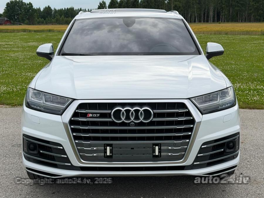 Balts Audi SQ7 2016 Tartu, ar dzinēja tilpumu 4.00 L un nobraukumu 249 tūkst. km par 29900 €, foto 6 vietnē AUTOMOTO.COM.LV