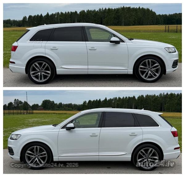 Balts Audi SQ7 2016 Tartu, ar dzinēja tilpumu 4.00 L un nobraukumu 249 tūkst. km par 29900 €, foto 7 vietnē AUTOMOTO.COM.LV