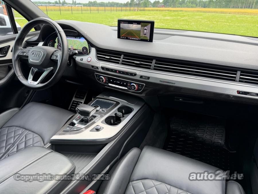 Balts Audi SQ7 2016 Tartu, ar dzinēja tilpumu 4.00 L un nobraukumu 249 tūkst. km par 29900 €, foto 14 vietnē AUTOMOTO.COM.LV