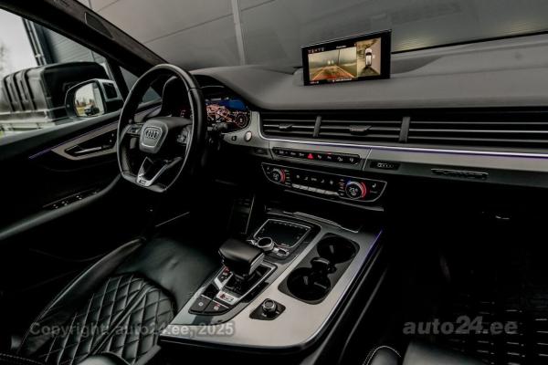 White Audi SQ7 2017 in Parnu, with an engine capacity of 4.00 L and mileage of 181 thousand km for 28900 €, photo 11 on AUTOMOTO.COM.LV