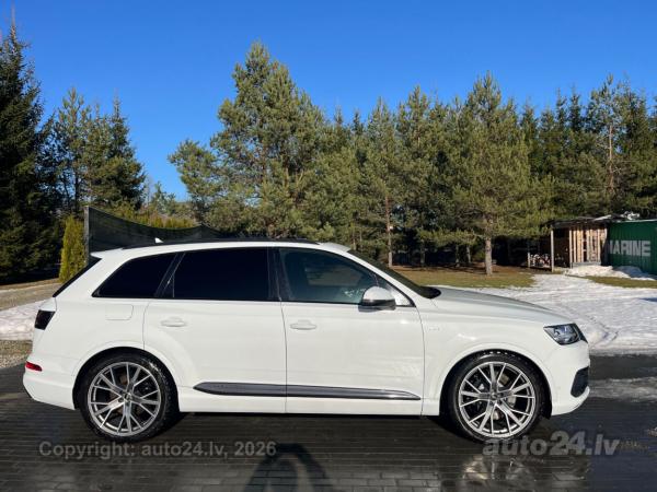 White Audi SQ7 2017 in Tallinn, with an engine capacity of 4.00 L and mileage of 203 thousand km for 38000 €, photo 3 on AUTOMOTO.COM.LV