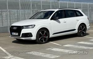 Balts Audi SQ7 2017 Tallina, ar dzinēja tilpumu 4.00 L un nobraukumu 153 tūkst. km par 35300 €, foto  vietnē AUTOMOTO.COM.LV