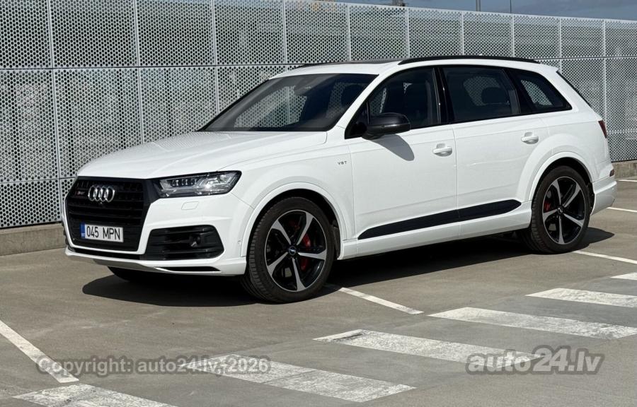 Balts Audi SQ7 2017 Tallina, ar dzinēja tilpumu 4.00 L un nobraukumu 153 tūkst. km par 35300 €, foto 1 vietnē AUTOMOTO.COM.LV