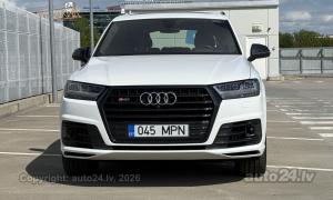 Balts Audi SQ7 2017 Tallina, ar dzinēja tilpumu 4.00 L un nobraukumu 153 tūkst. km par 35300 €, foto 3 vietnē AUTOMOTO.COM.LV