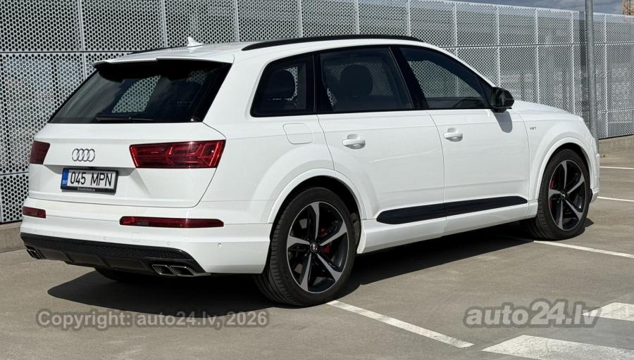 Balts Audi SQ7 2017 Tallina, ar dzinēja tilpumu 4.00 L un nobraukumu 153 tūkst. km par 35300 €, foto 5 vietnē AUTOMOTO.COM.LV