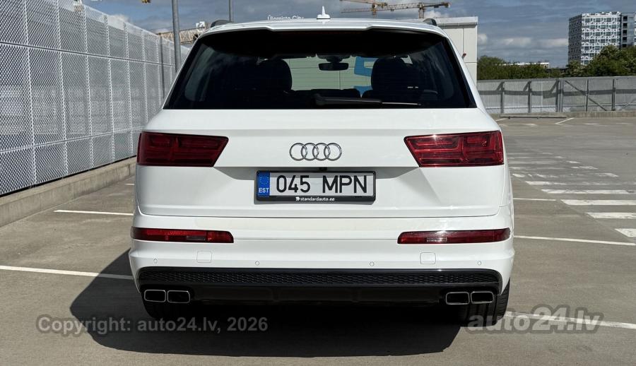 Balts Audi SQ7 2017 Tallina, ar dzinēja tilpumu 4.00 L un nobraukumu 153 tūkst. km par 35300 €, foto 6 vietnē AUTOMOTO.COM.LV