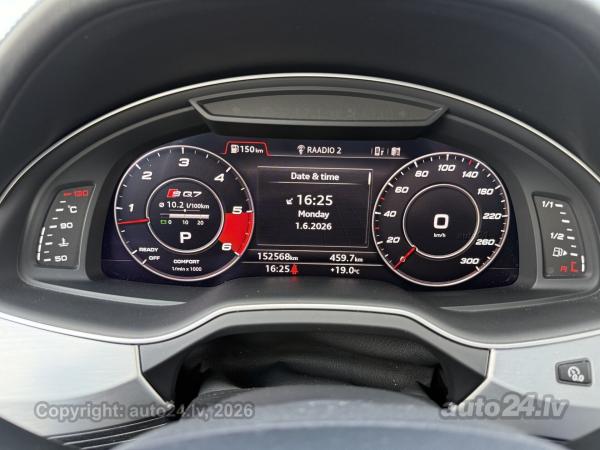 White Audi SQ7 2017 in Tallinn, with an engine capacity of 4.00 L and mileage of 153 thousand km for 35300 €, photo 9 on AUTOMOTO.COM.LV