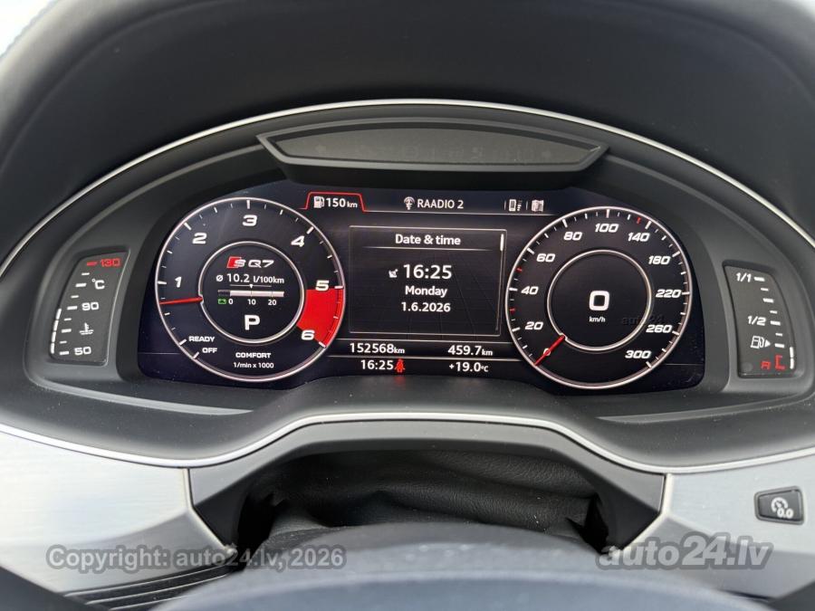 Balts Audi SQ7 2017 Tallina, ar dzinēja tilpumu 4.00 L un nobraukumu 153 tūkst. km par 35300 €, foto 10 vietnē AUTOMOTO.COM.LV