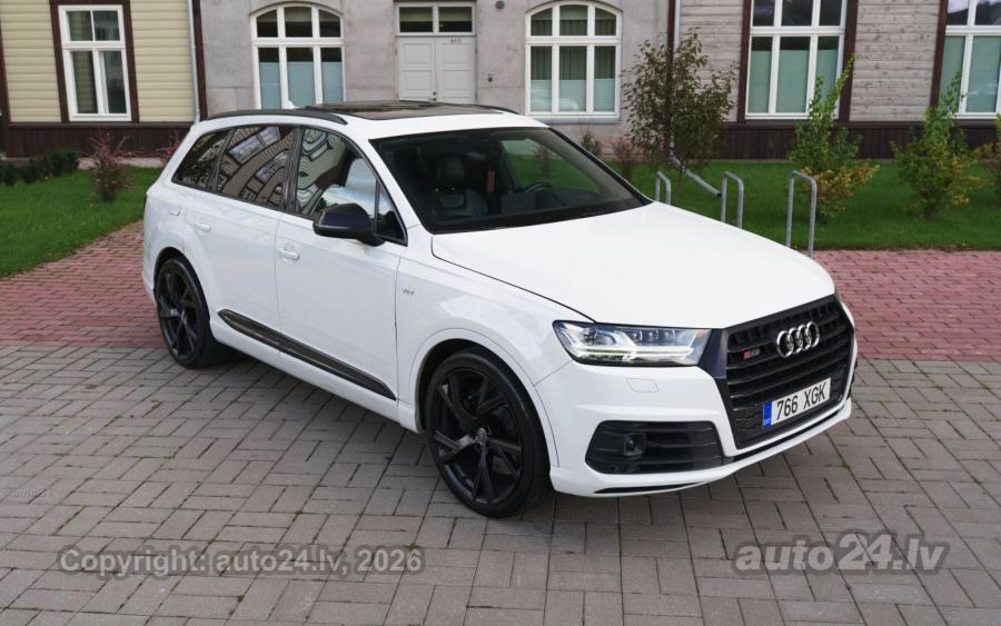 Белый Ауди SQ7 2018 в Таллин, объемом двигателя 4.00 л и пробегом 160 тыс. км за 30500 €, фото 5 на AUTOMOTO.COM.LV