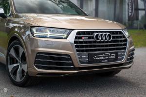 Желтый Ауди SQ7 2017 в Вильнюс, объемом двигателя 3.96 л и пробегом 188 тыс. км за 26900 €, фото 3 на AUTOMOTO.COM.LV