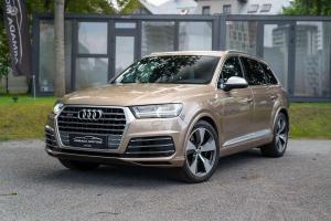 Желтый Ауди SQ7 2017 в Вильнюс, объемом двигателя 3.96 л и пробегом 188 тыс. км за 26900 €, фото 8 на AUTOMOTO.COM.LV